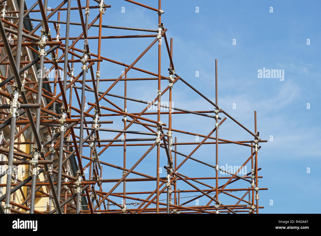 Industrial Scaffold Steel Framework Structure Stock Photos & Industrial ...