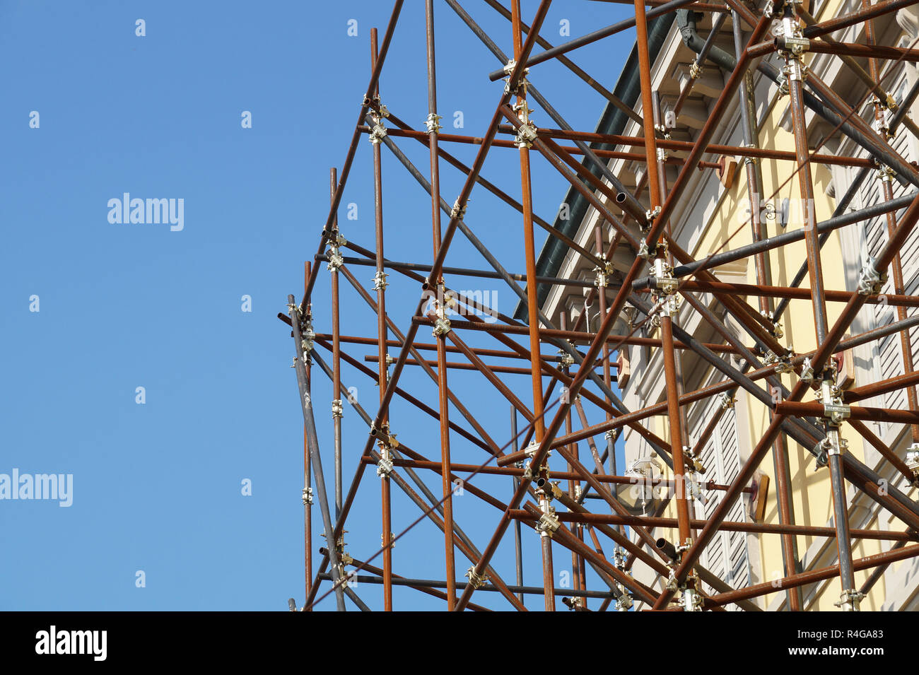 Industrial Scaffold Steel Framework Structure Stock Photos & Industrial ...
