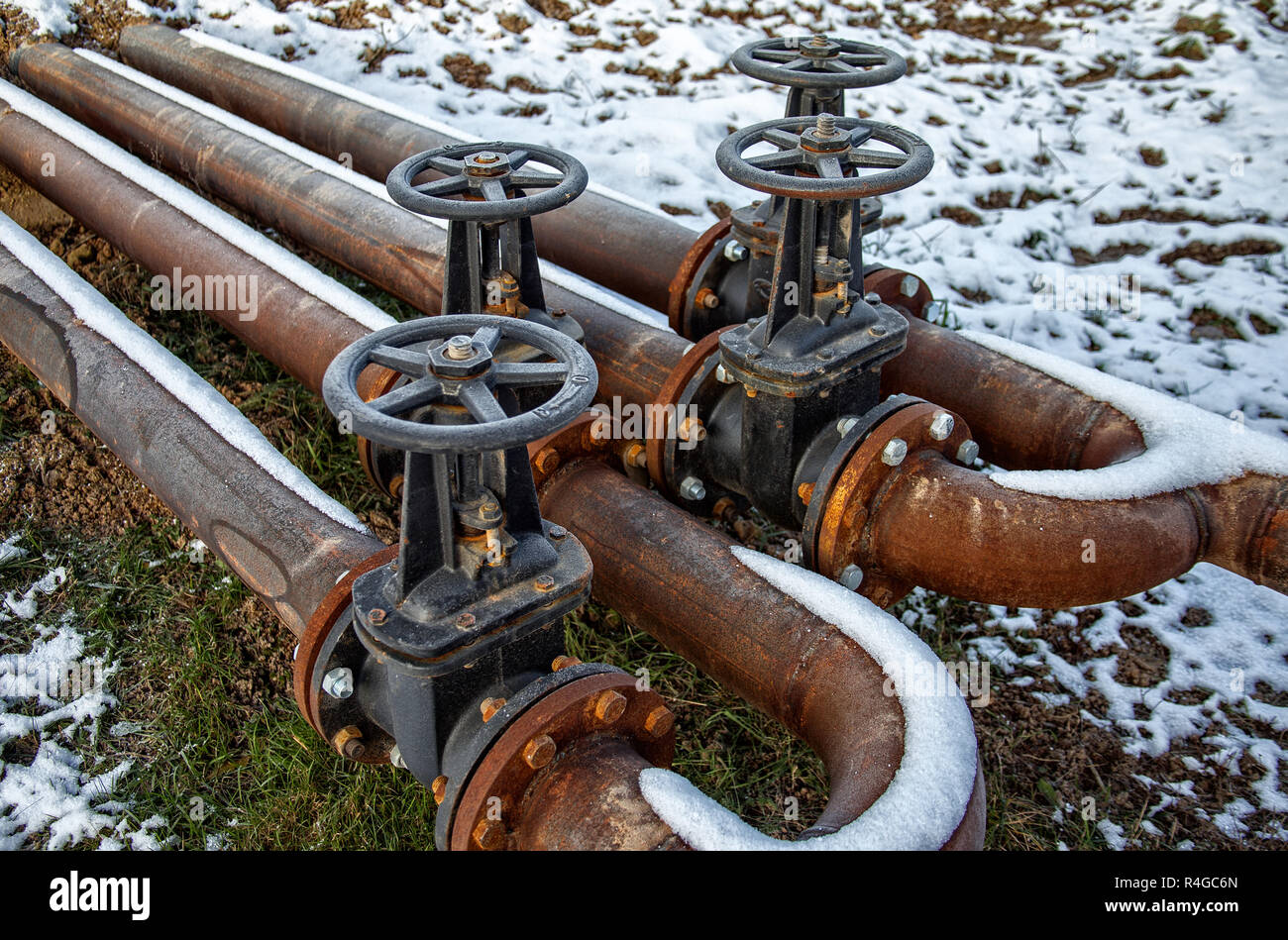 Mud valves hi-res stock photography and images - Alamy