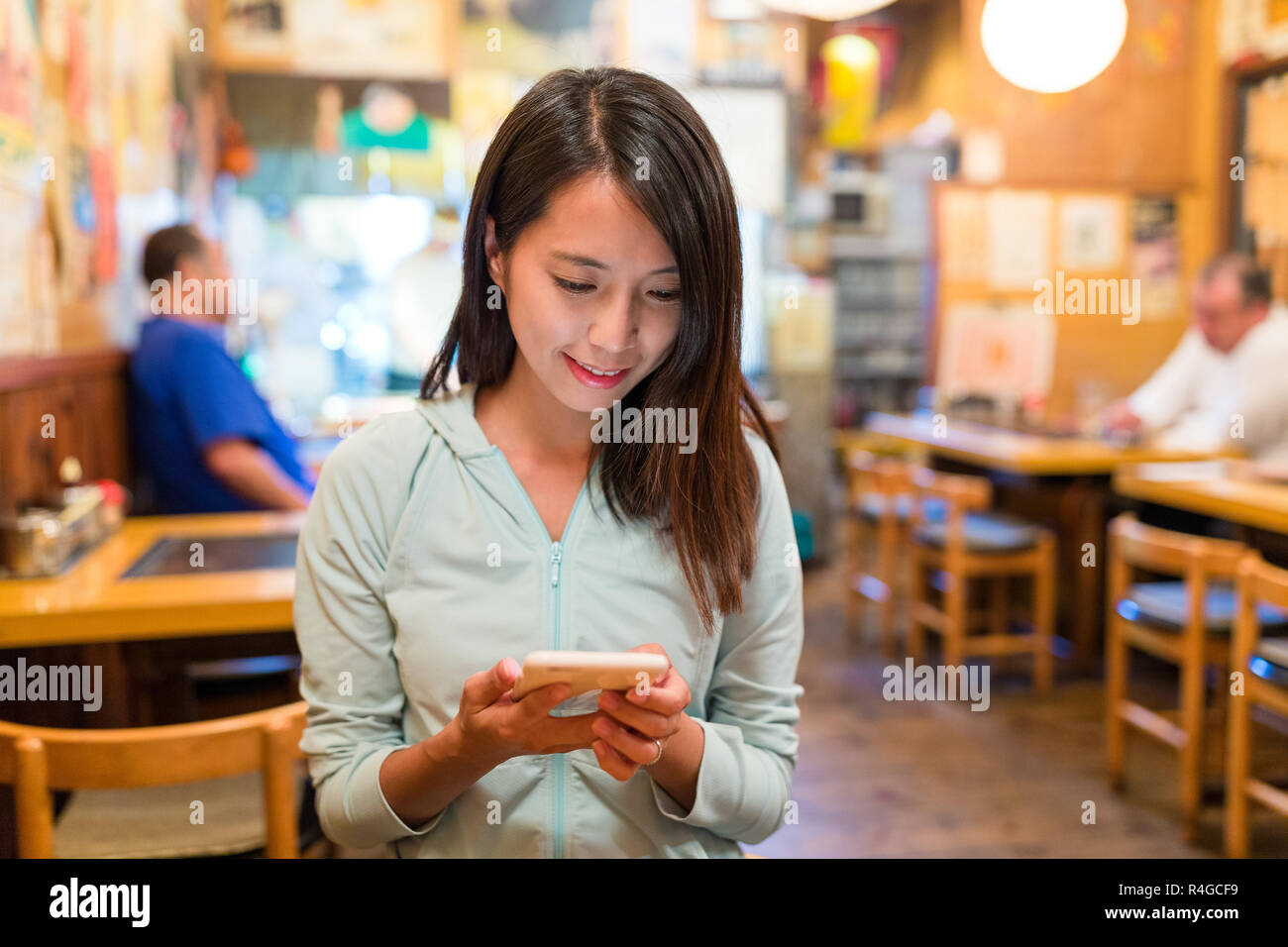 Japan girls restaurant table hi-res stock photography and images - Alamy