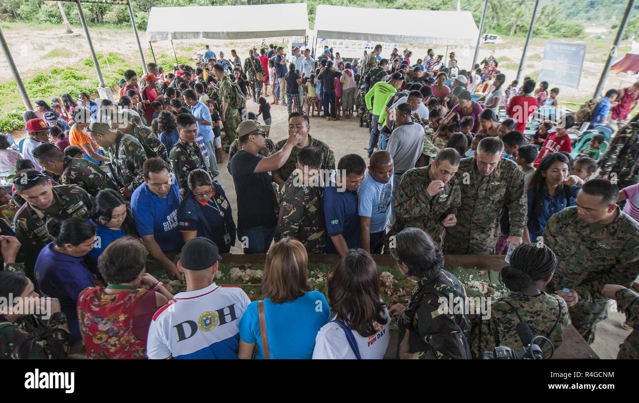 Philippine service members, U.S. service members and locals participate ...