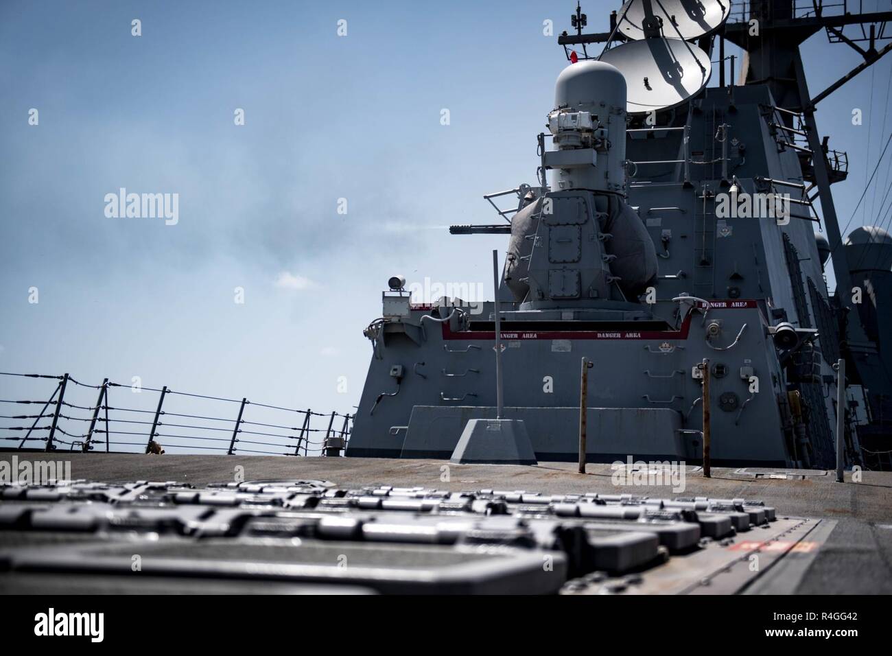 U.S. 5TH FLEET AREA OF OPERATIONS (Sept. 27, 2018) The guided-missile ...