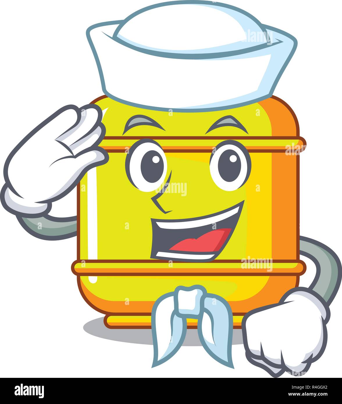 Sailor flammable gas tank on cartoon the Stock Vector Image & Art - Alamy