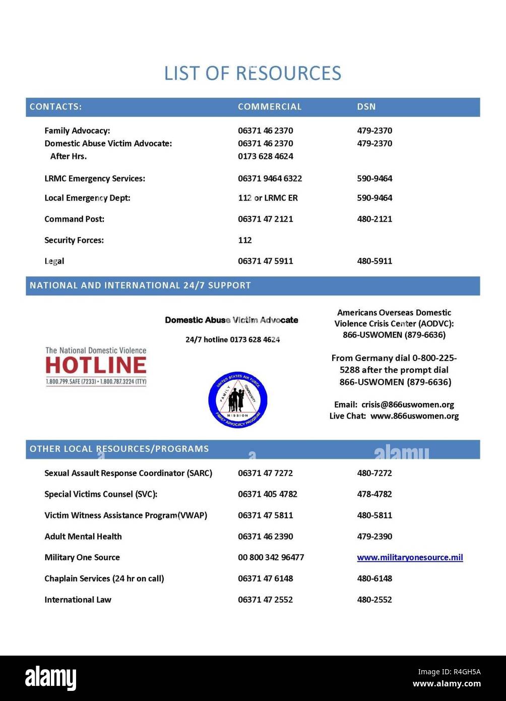 October is Domestic Violence Awareness Month. Service members ...