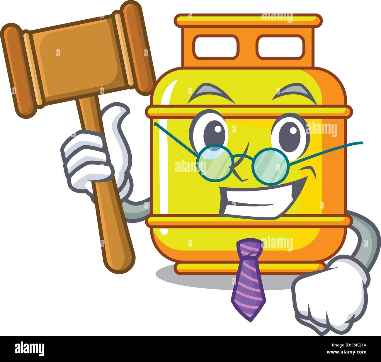 Lpg gas cylinder mascot hi-res stock photography and images - Alamy