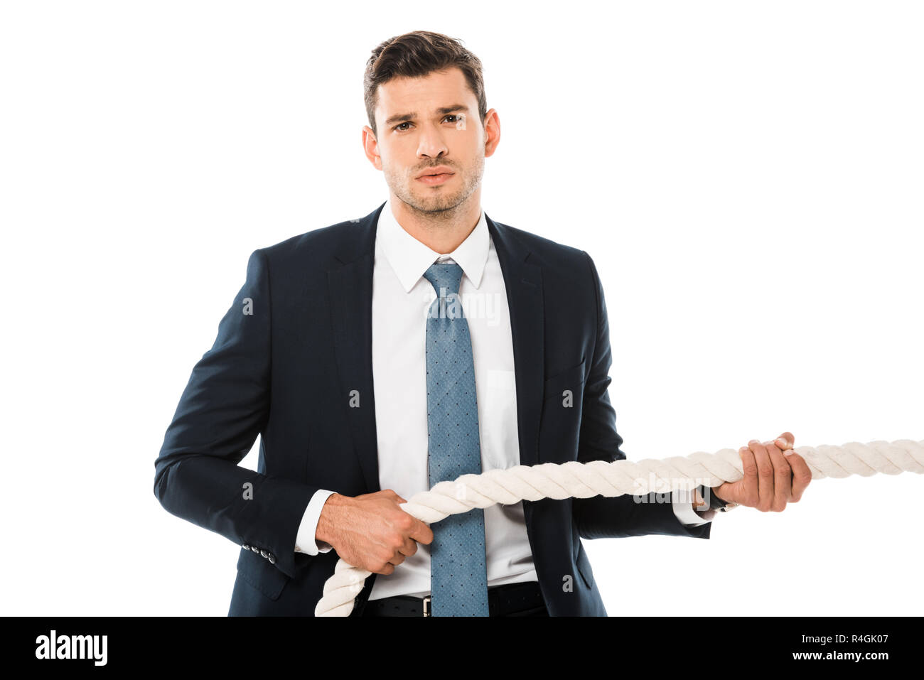 Strong man competition pulling hi-res stock photography and images - Alamy
