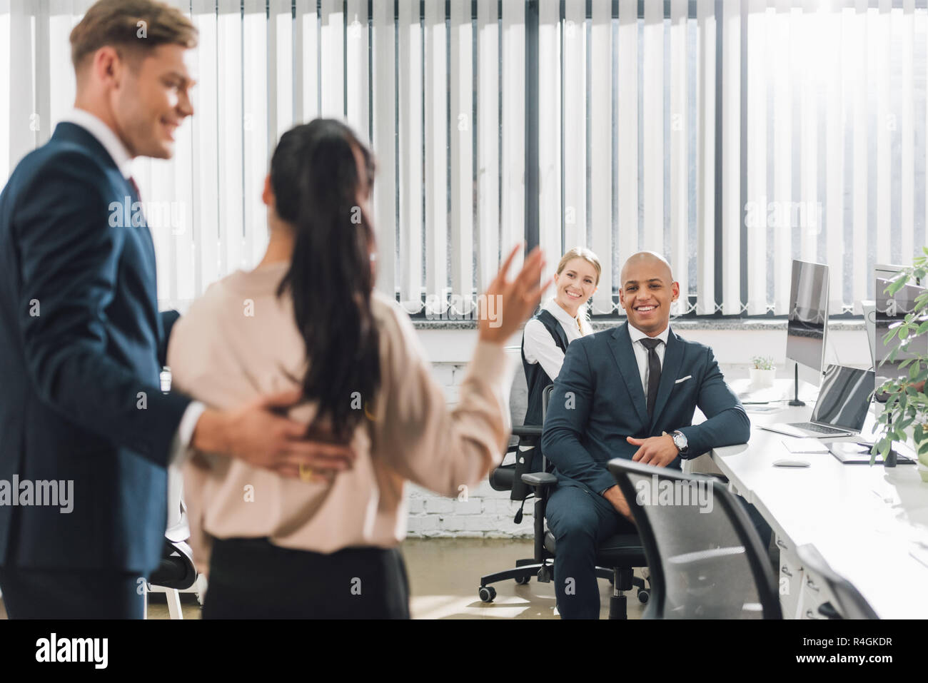 New colleague hi-res stock photography and images - Alamy