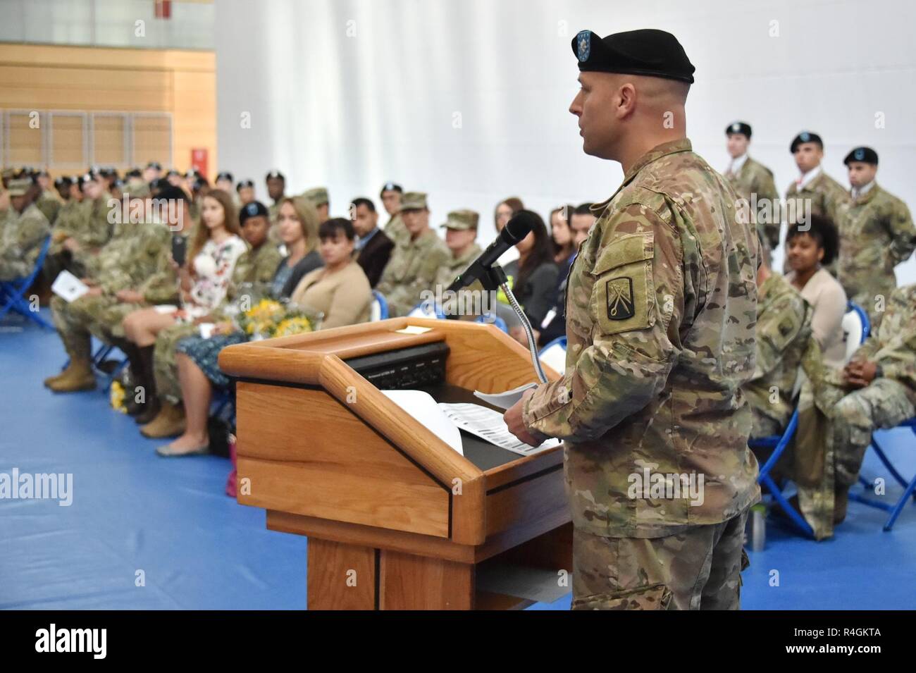 The 39th Movement Control Battalion Commander U.S. Army Lt. Col ...