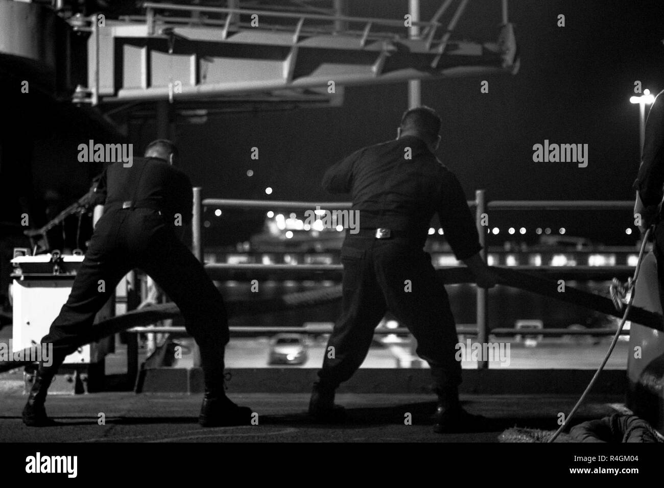 ATLANTIC OCEAN (Sept. 28, 2018) Hospital Corpsman 2nd Class Timothy ...