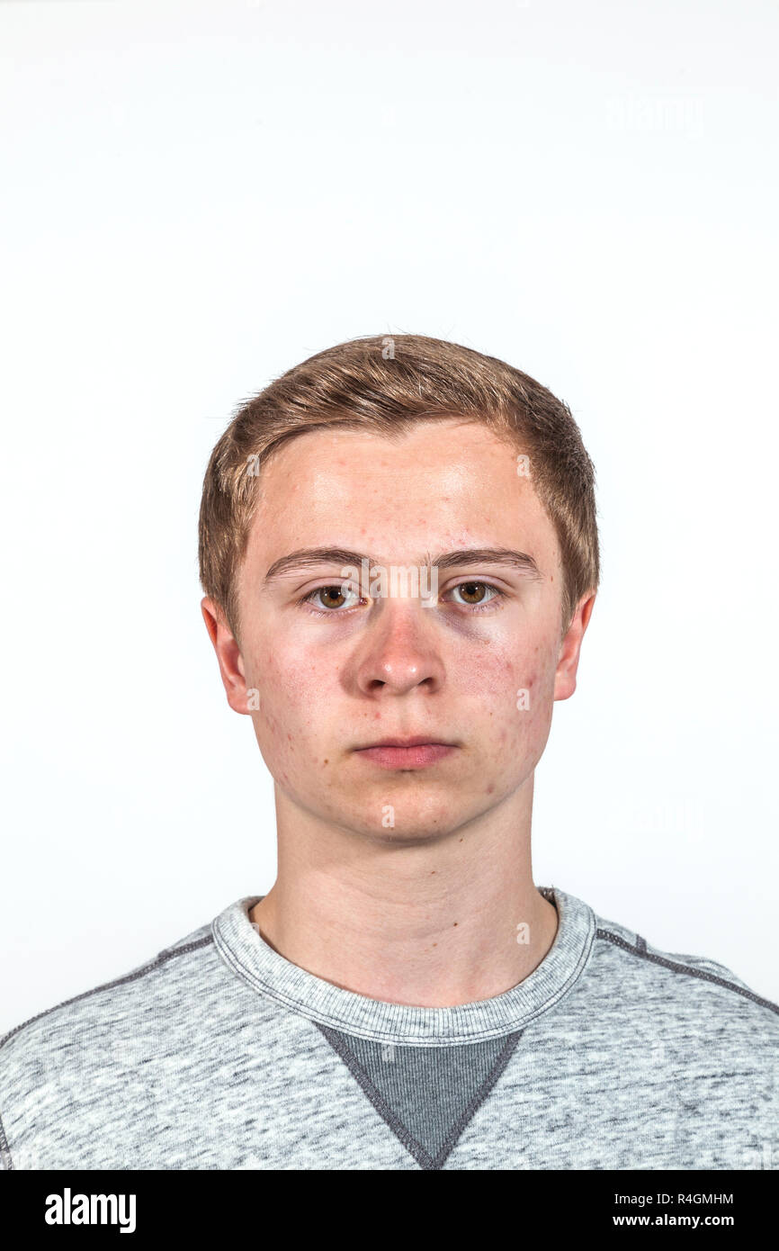 positive adolescent boy in puberty Stock Photo - Alamy