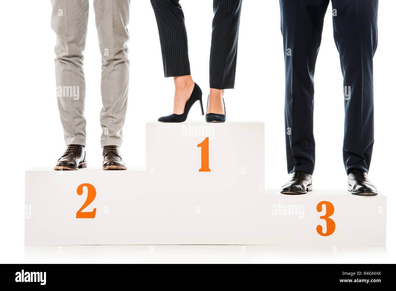 Winners podium isolated hi-res stock photography and images - Alamy