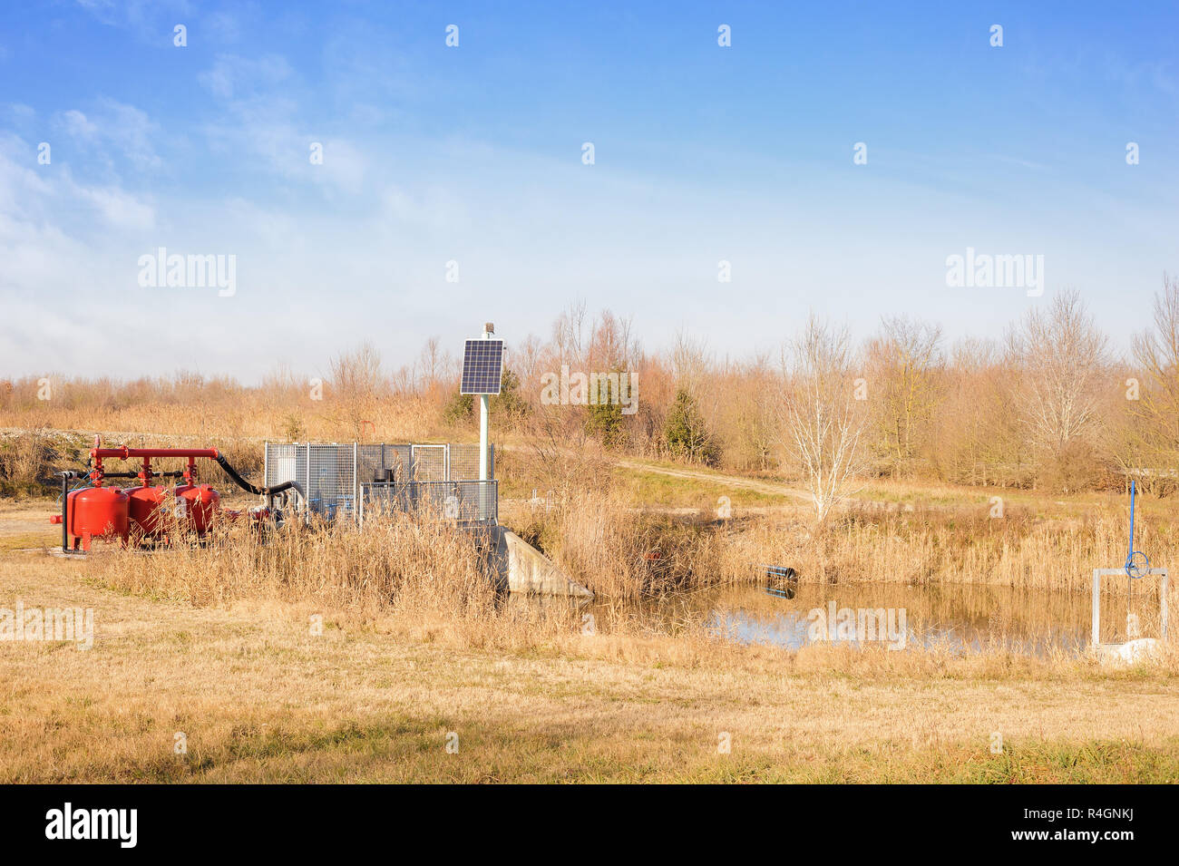 Solar pumping system hi-res stock photography and images - Alamy