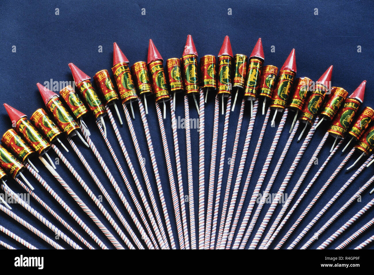 Firecracker Rockets for Diwali festival, Mumbai, India, Asia Stock ...