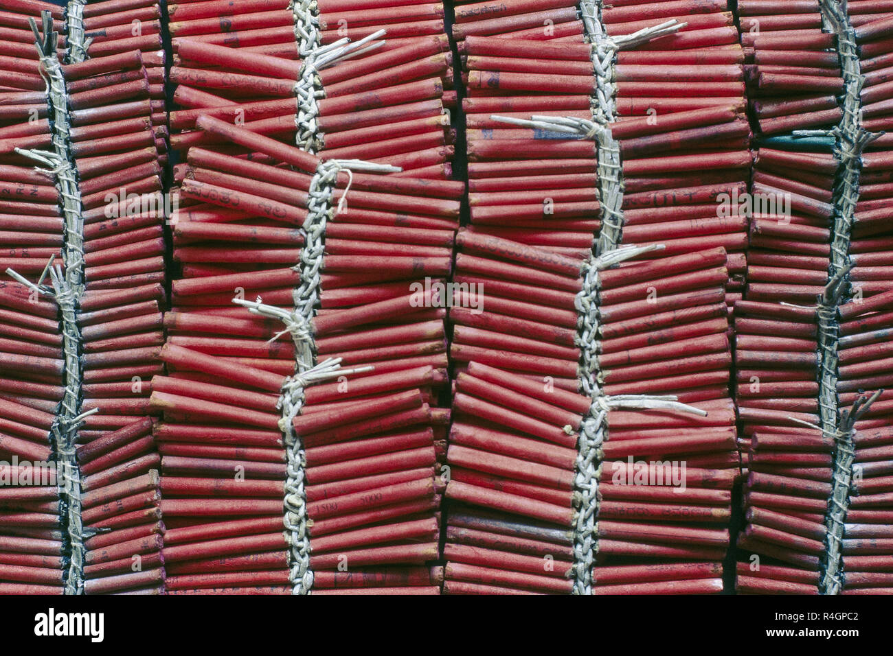 Red fort, taj mahal cracker for Diwali festival, Mumbai, India, Asia ...