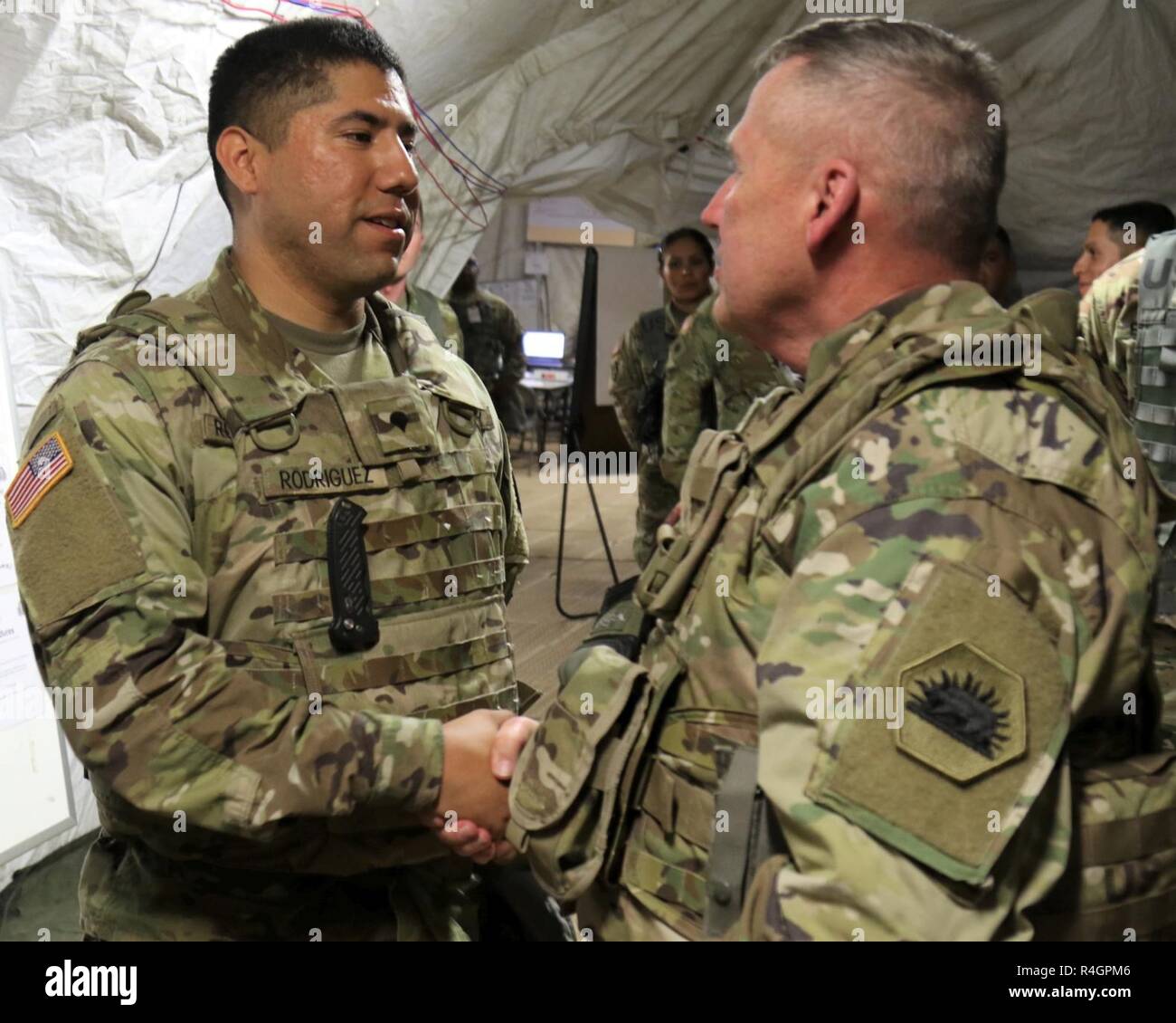U.S. Army Spc. Danny Rodriguez, information technology specialist ...
