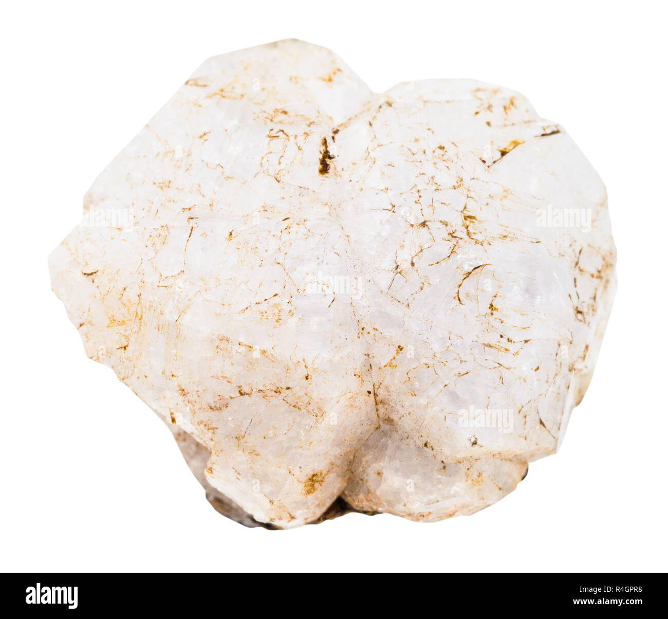 Analcime (analcite) crystals isolated Stock Photo - Alamy