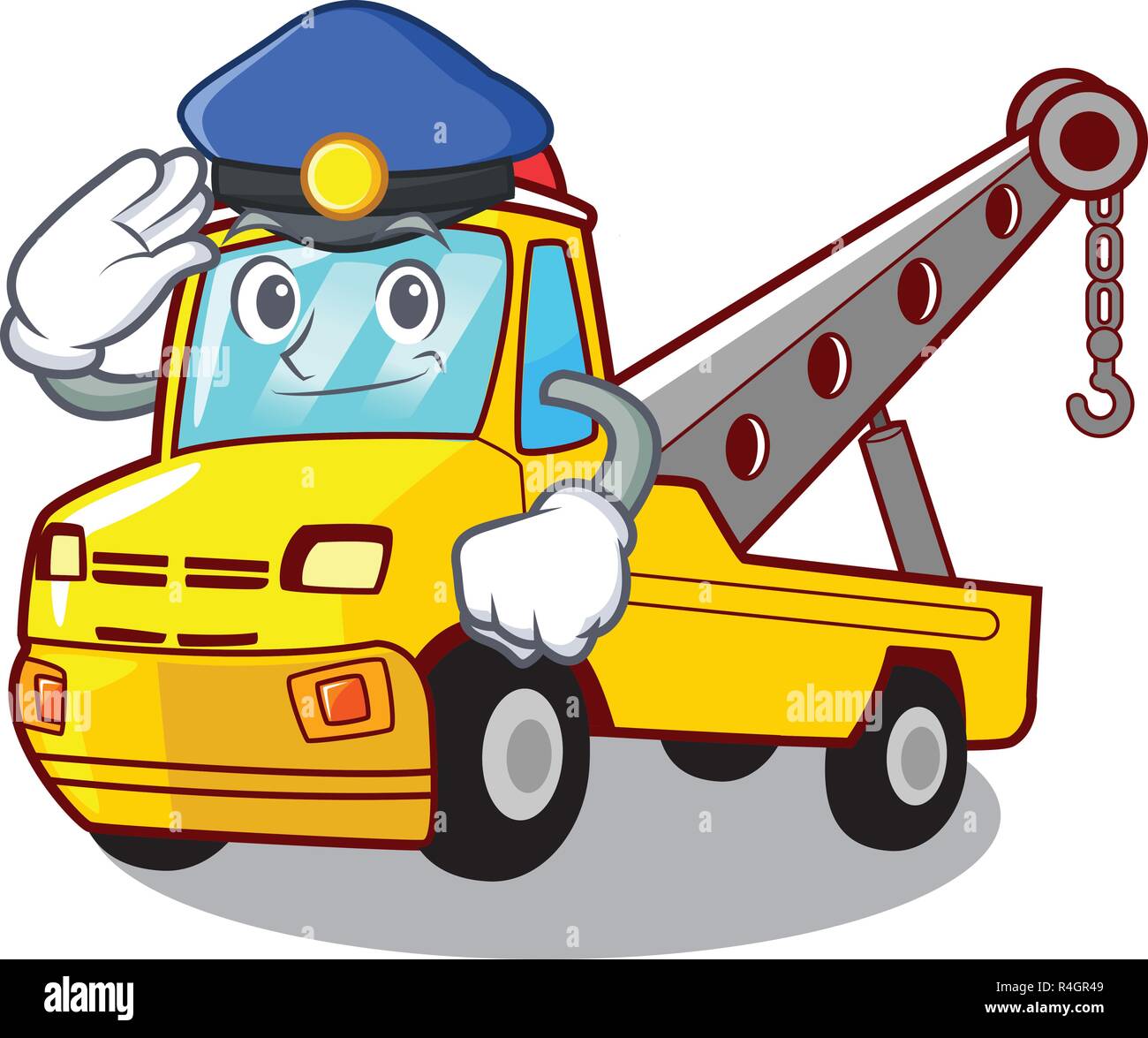 Police at vehicle crash Stock Vector Images - Alamy