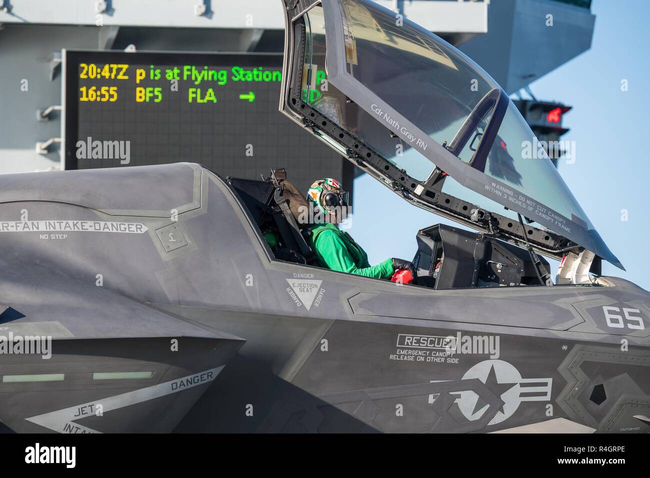 F-35 Pax River Integrated Test Force test pilots Peter Wilson and Royal ...