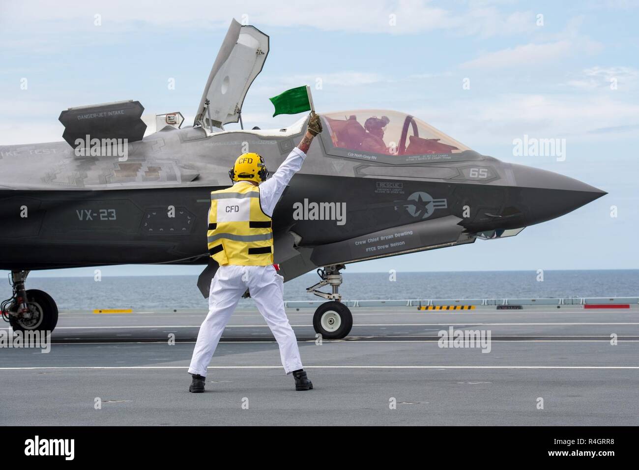 F-35 Pax River Integrated Test Force test pilots Peter Wilson and Royal ...