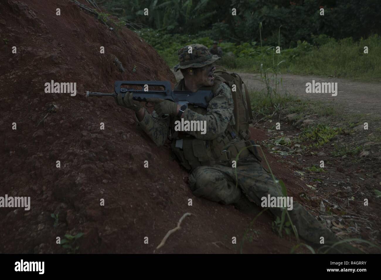 U.S. Marine Corps Cpl. Daniel Hulse, a combat engineer with Combat ...