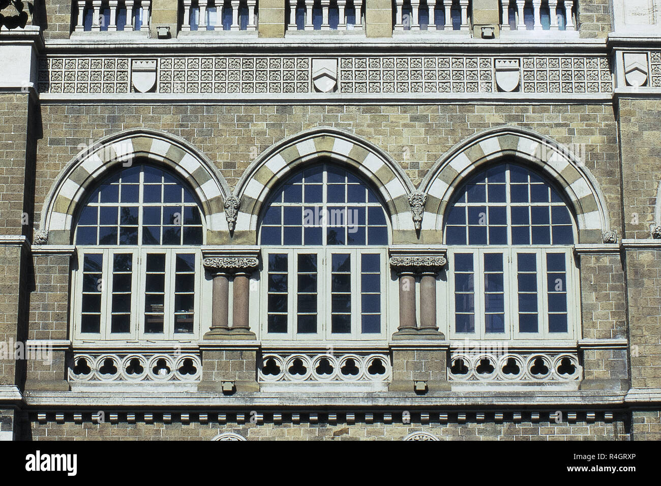 Exterior view of Elphinstone College, Fort, Mumbai, India, Asia Stock ...