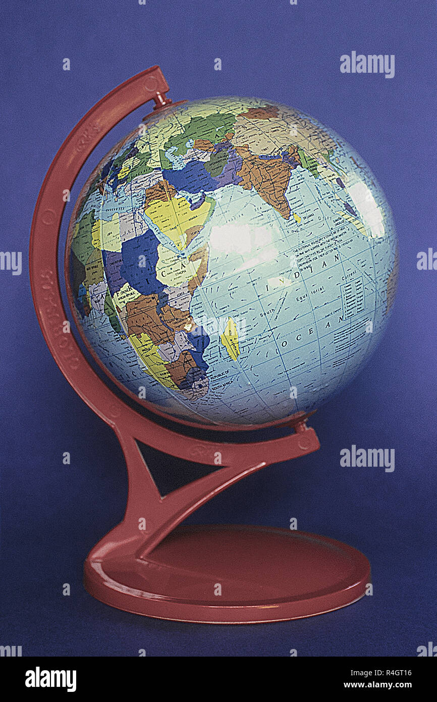 Globe map asia hi-res stock photography and images - Alamy