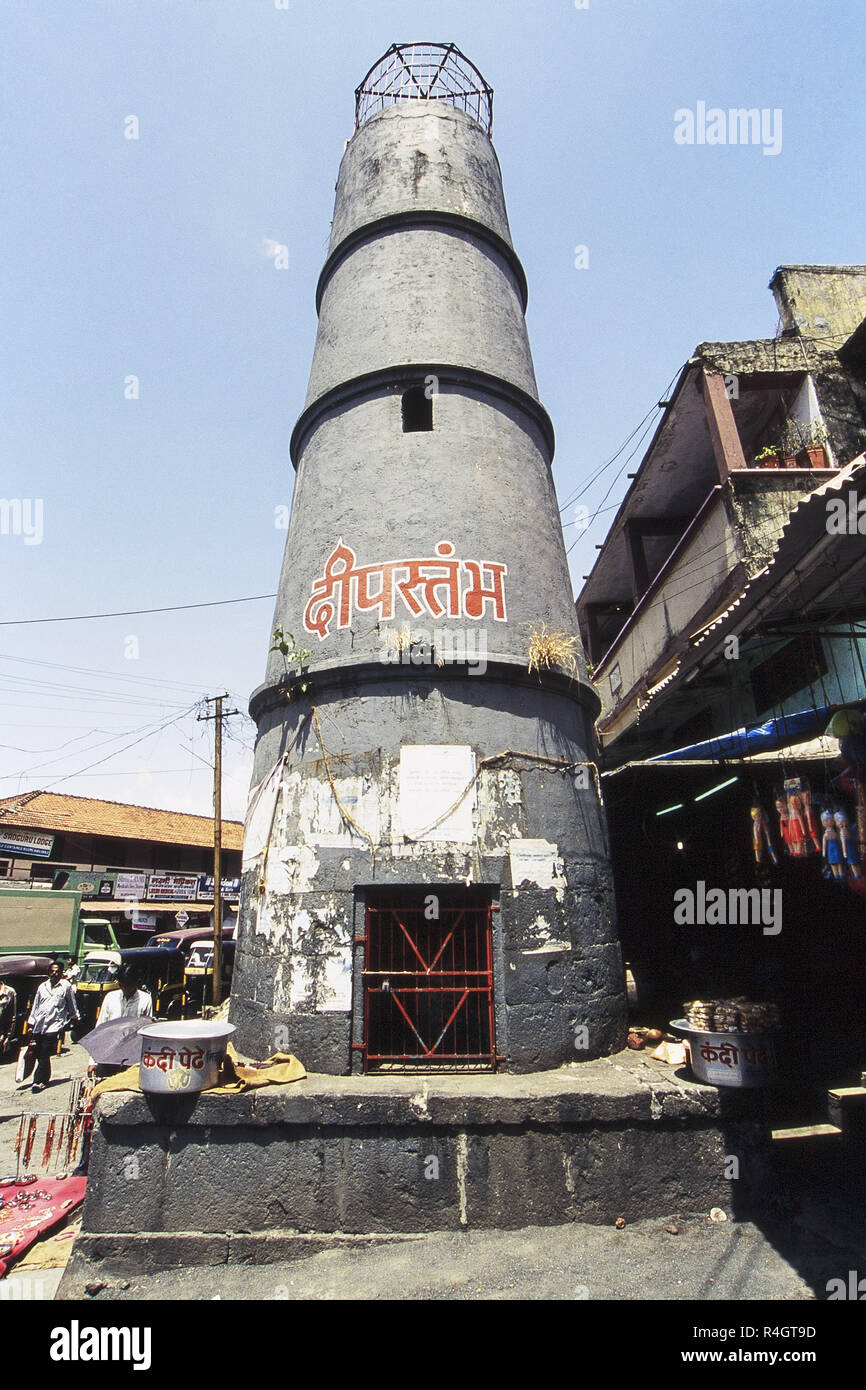 Old Lighthouse at Vajreshwari, District Thane, Maharashtra, India, Asia ...