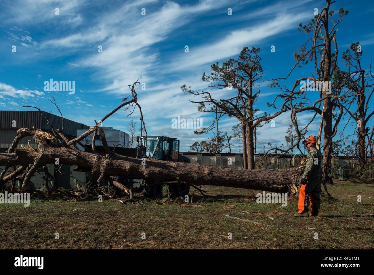 U.S. Navy members for the Naval Mobile Construction Battalion 133, from ...