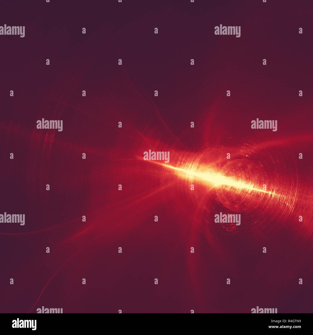 glowing red curved lines over dark Abstract Background space universe ...