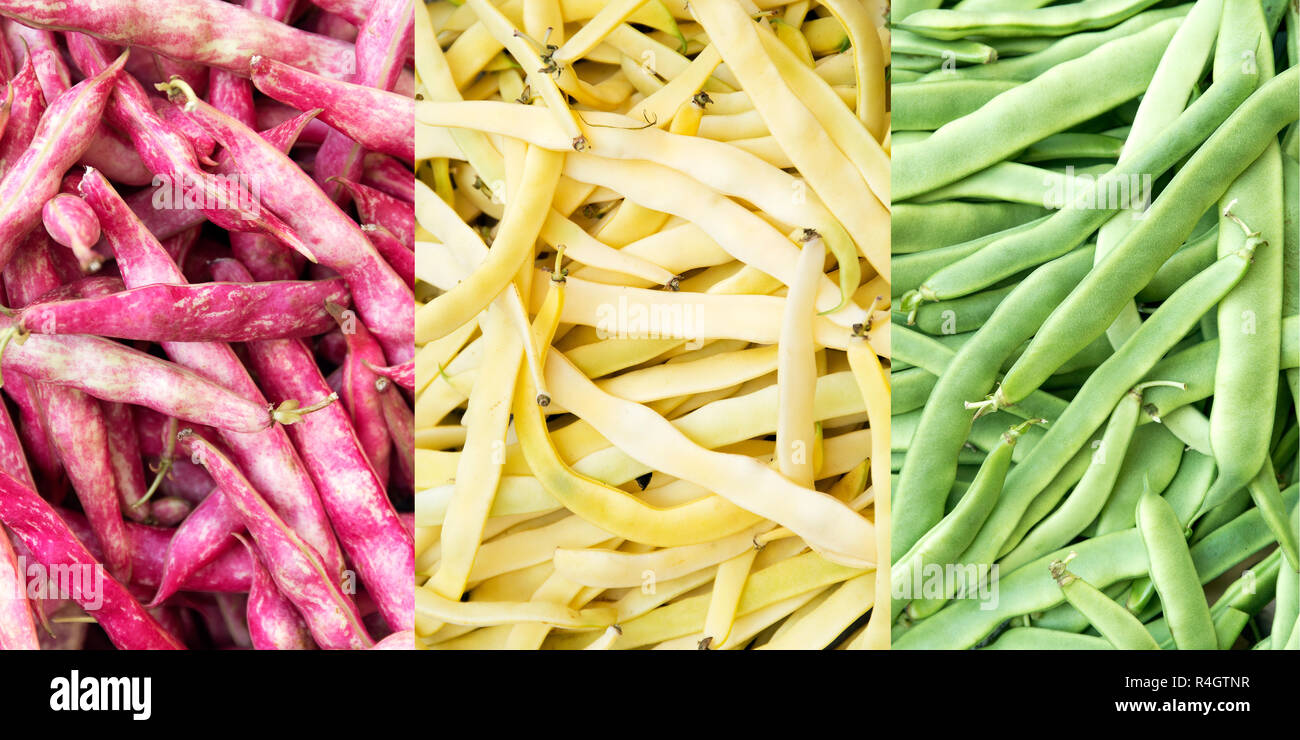 Colorful semaphore lights beans healthy food background Stock Photo - Alamy