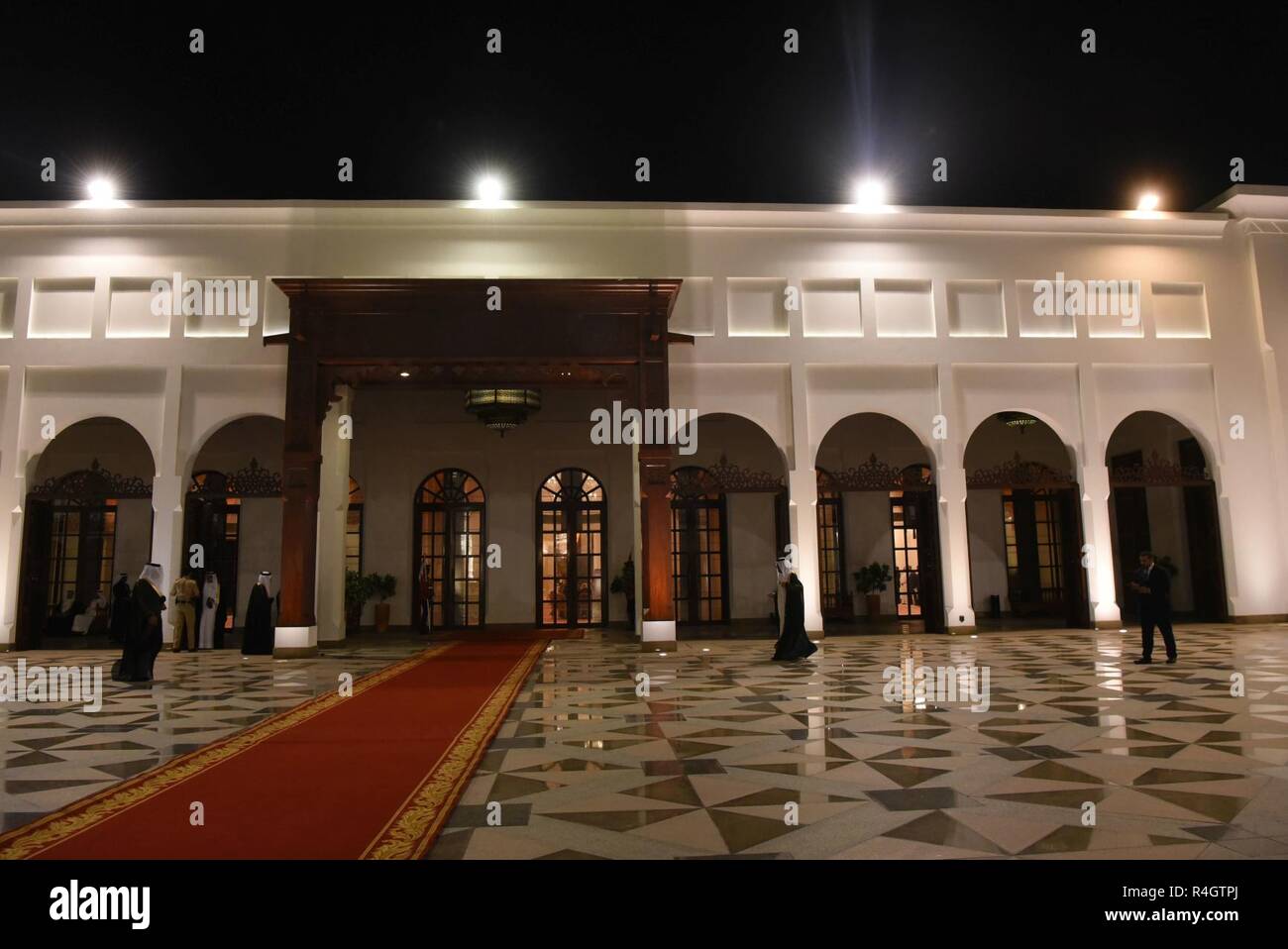 Scenes from Sakhir Palace in Bahrain, as U.S. Secretary of Defense ...