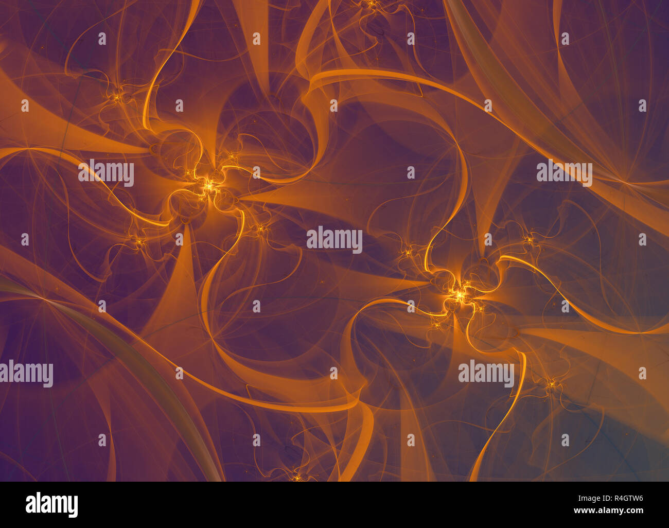 glowing red curved lines over dark Abstract Background space universe ...
