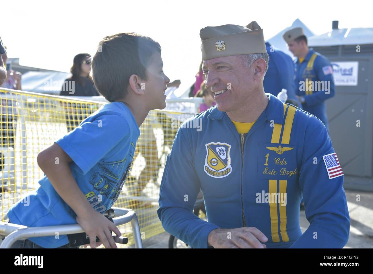 JACKSONVILLE, Fla. (Oct. 27, 2018) Cmdr. Eric Doyle, commanding officer ...