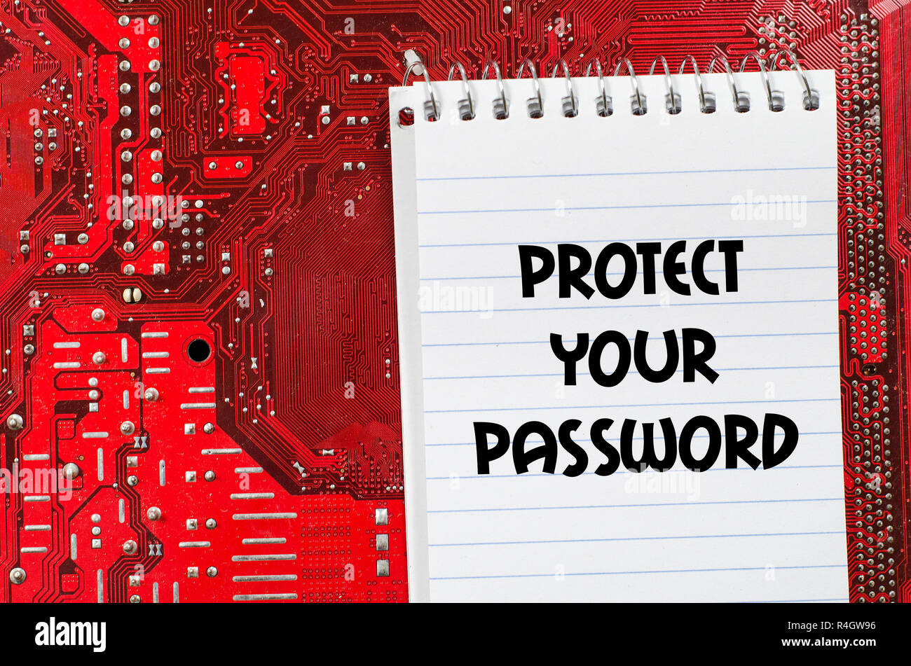 Password post it hi-res stock photography and images - Alamy