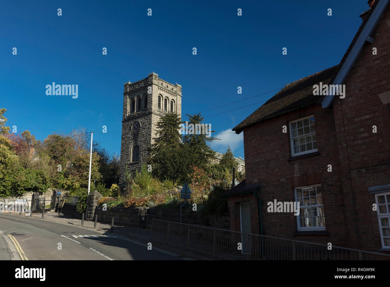 Ashbourne, Derby, Derbyshire, UK: October 2018: Saint John Baptist ...