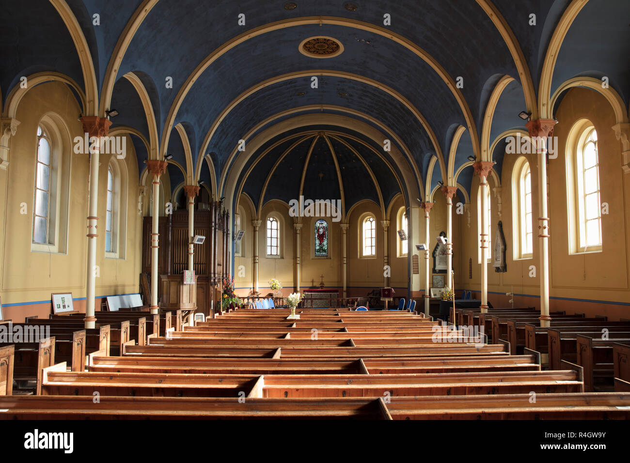 Ashbourne, Derby, Derbyshire, UK: October 2018: Saint John Baptist ...