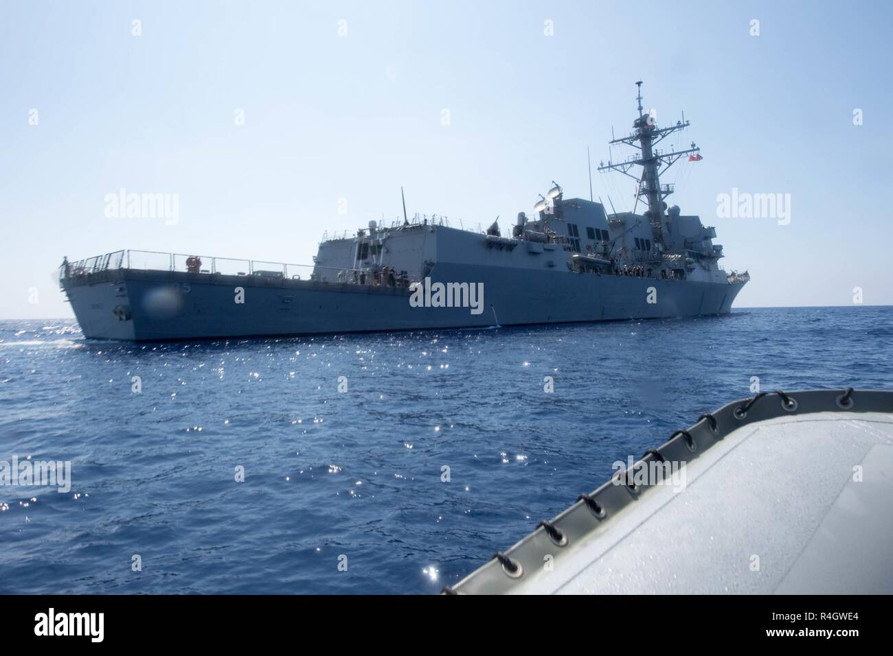 SOUTH CHINA SEA (May 6, 2017) Arleigh Burke-class guided-missile ...