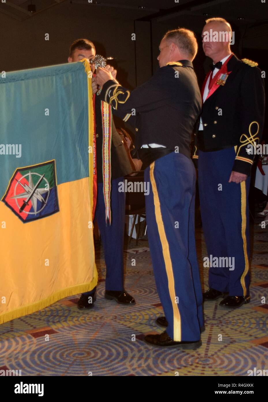 Colonel John Gentry, commander of the 648th Maneuver Enhancement ...