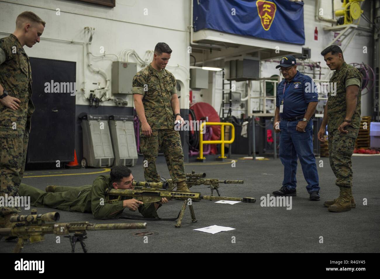 PACIFIC OCEAN (May 6, 2017) Marines assigned to the 11th Marine ...