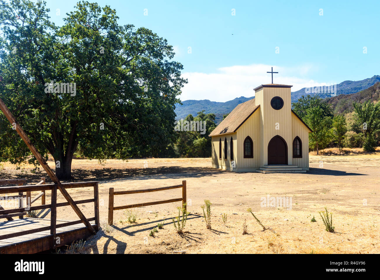 Los Angeles, California. November 29, 2017. Paramount Ranch which was ...
