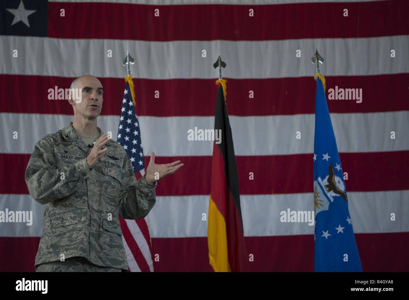 U.S. Air Force Col. Jason E. Bailey, 52nd Fighter Wing commander ...