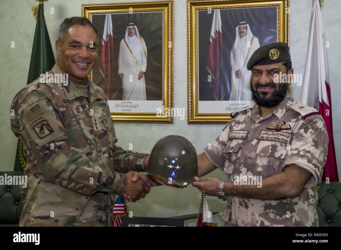 U.S. Army Lt. Gen. Michael X. Garrett, U.S. Army Central commander ...