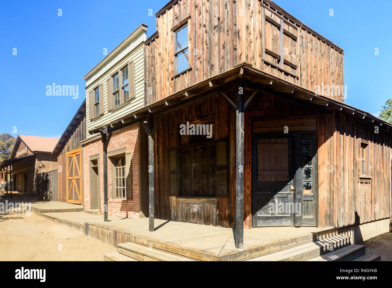 Los Angeles, California. November 29, 2017. Paramount Ranch which was ...