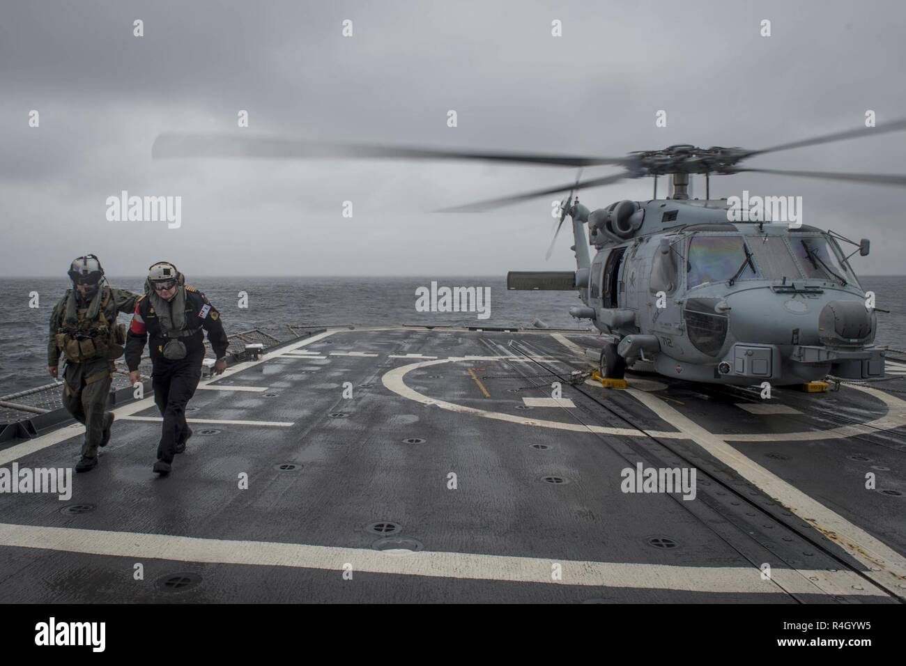 ATLANTIC OCEAN (Sept. 27, 2018) Royal Canadian Navy Capt. Christopher ...
