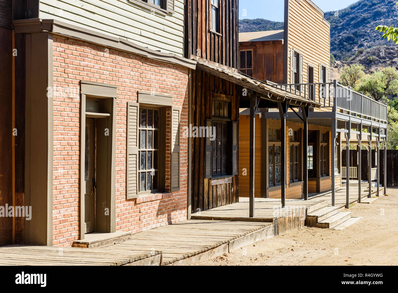 Los Angeles, California. November 29, 2017. Paramount Ranch which was ...