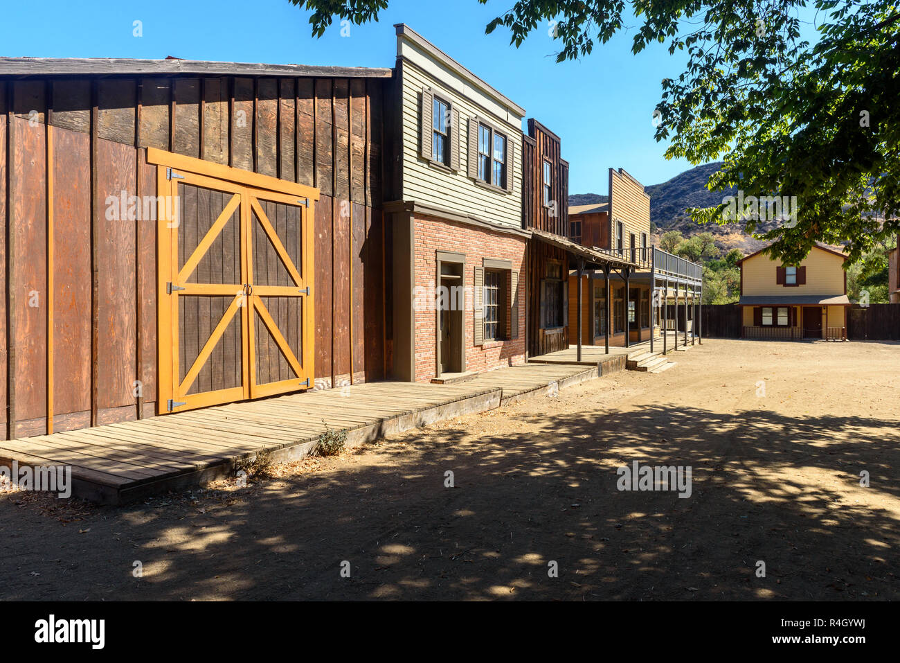 Los Angeles, California. November 29, 2017. Paramount Ranch which was ...