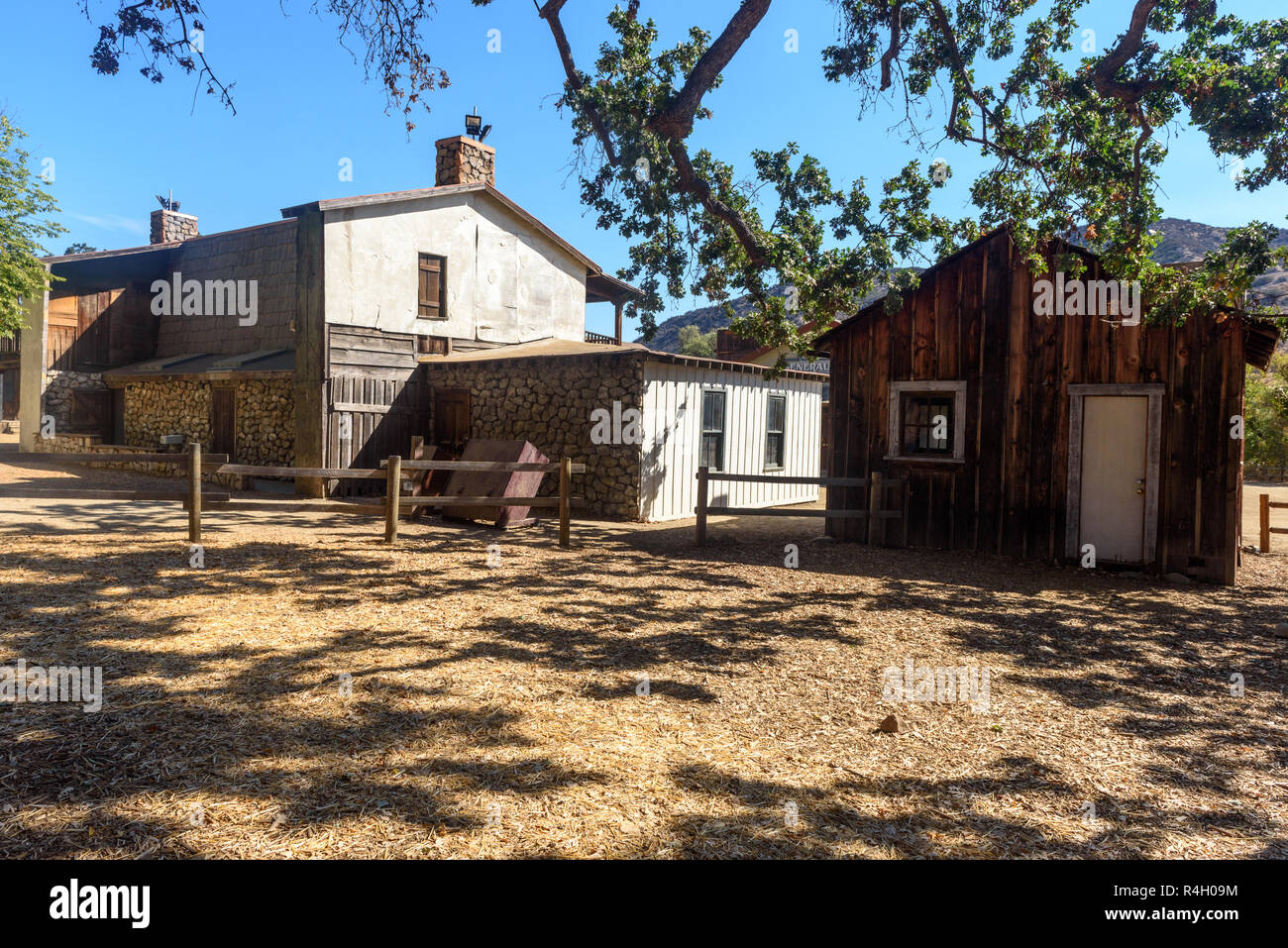 Los Angeles, California. November 29, 2017. Paramount Ranch which was ...