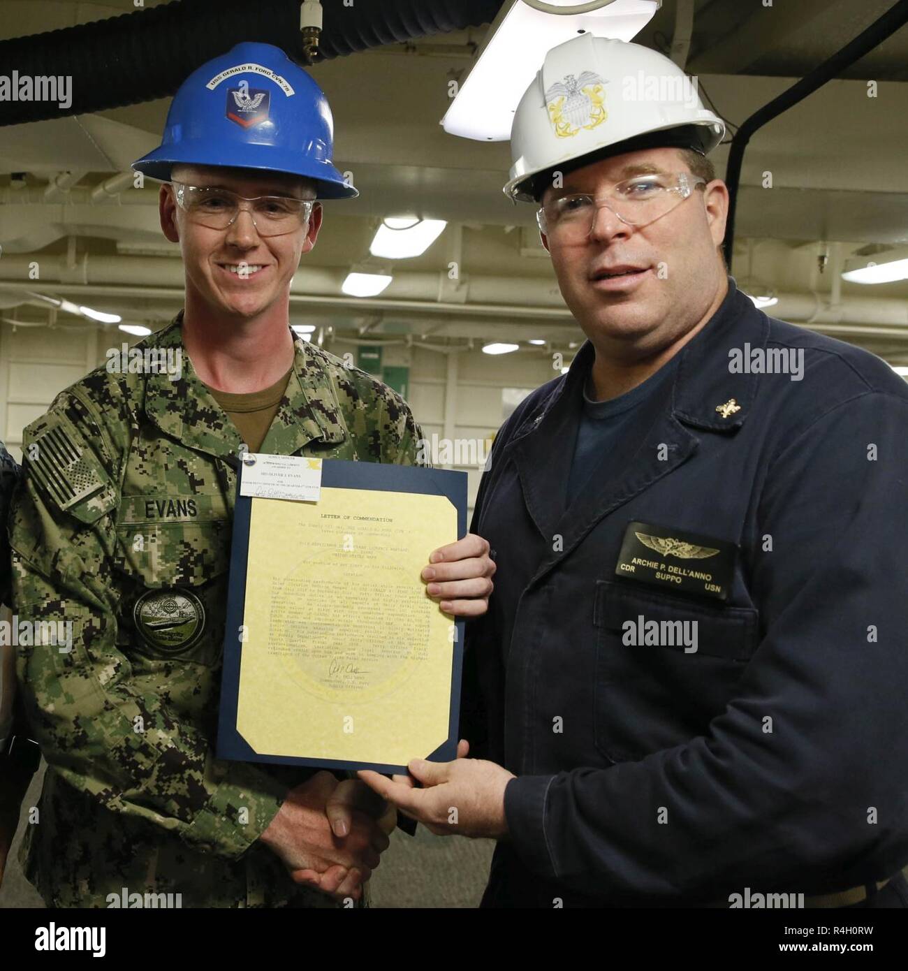NEWPORT NEWS, Va. (Sept. 27, 2018) Ship's Serviceman 3rd Class Oliver ...