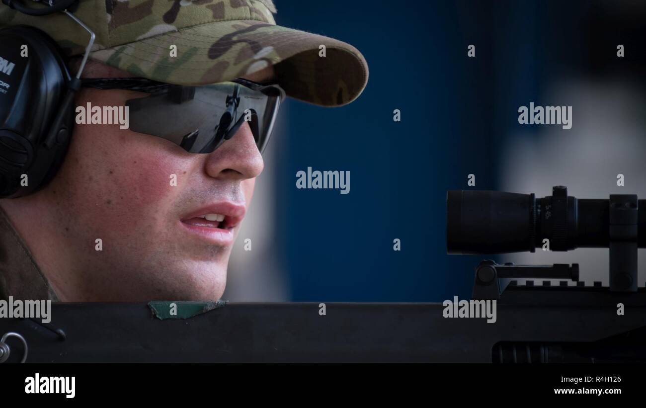 An Airman from the 2nd Explosive Ordnance Disposal team prepares to ...