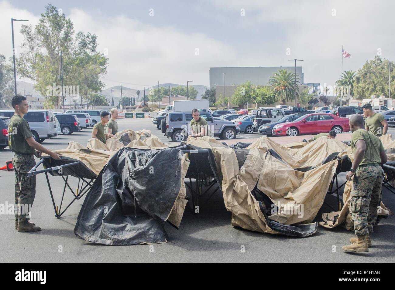 X corps headquarters hi-res stock photography and images - Alamy